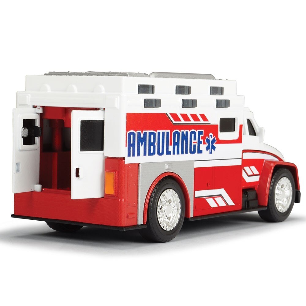 Masina pentru copii ambulanta Matey Toys Ambulance, 15 cm - eMAG.ro