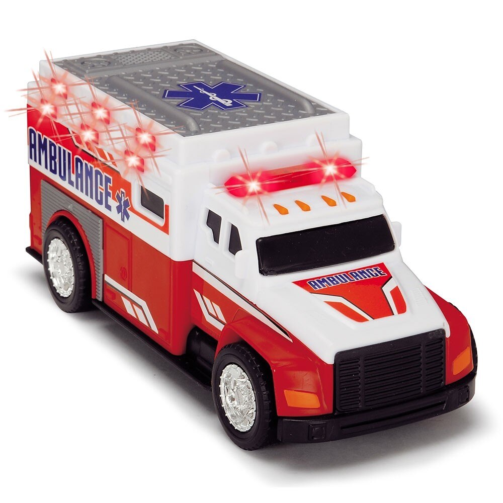 Masina pentru copii ambulanta Matey Toys Ambulance, 15 cm - eMAG.ro