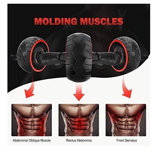 Roata pentru abdomene si exercitii fitness - eMAG.ro