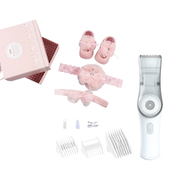 Set botosei cu bendita si Aparat de tuns bebe, Cadou ideal pentru botez ...