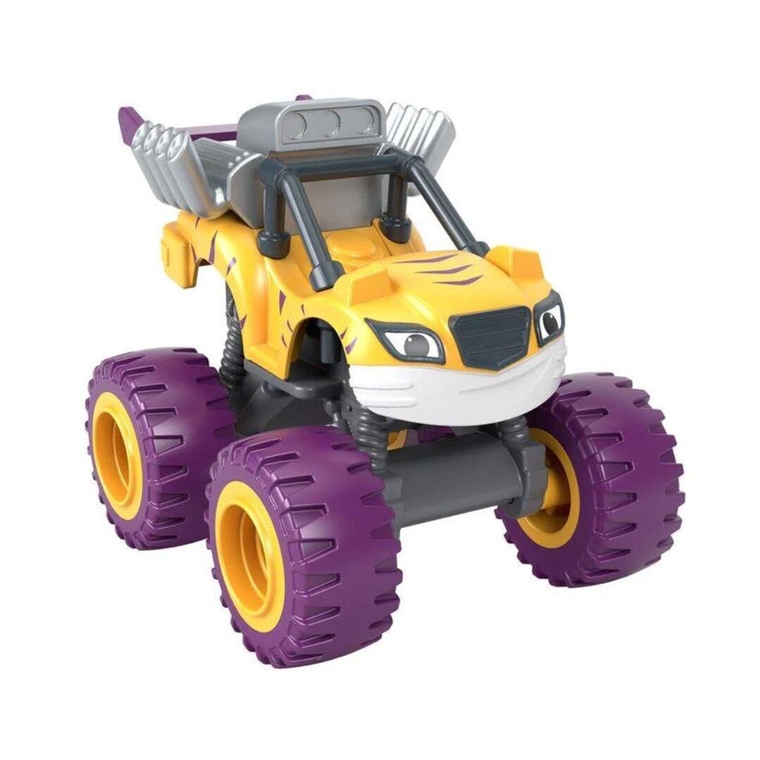 Masinuta metalica Blaze Monster Trucks Engine - Stripes @ EBA - eMAG.ro