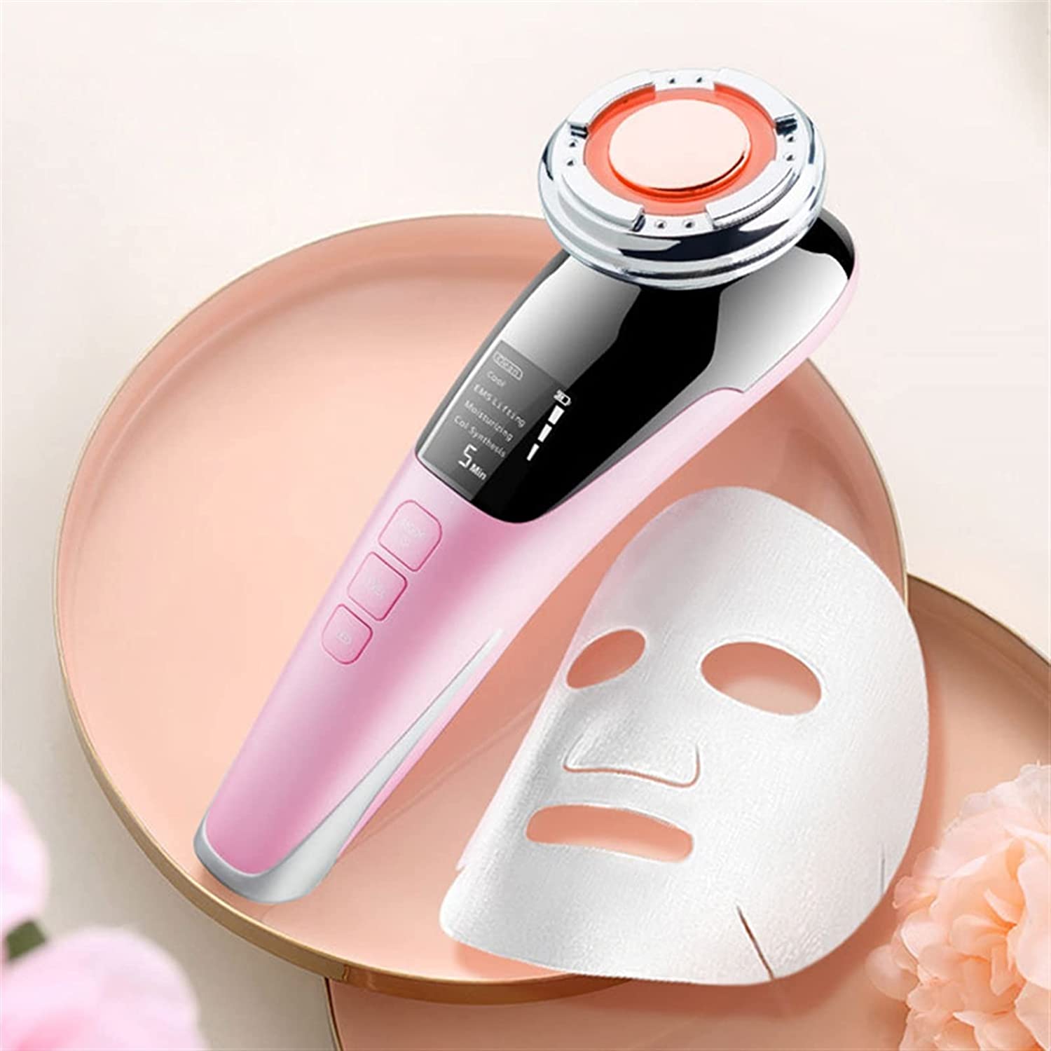 Aparat Profesional tratament facial si intinerirea pielii 5 in 1, Bell ...