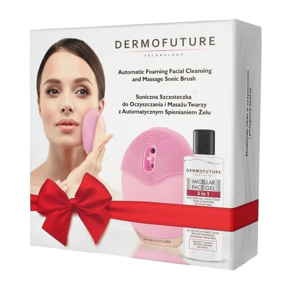 Set perie si gel micelar, Dermofuture, 150 ml - eMAG.ro