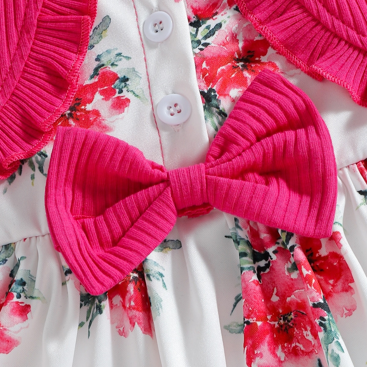 Rochita Fetite Roz Ella 3-6 luni, 61-67 cm - eMAG.ro