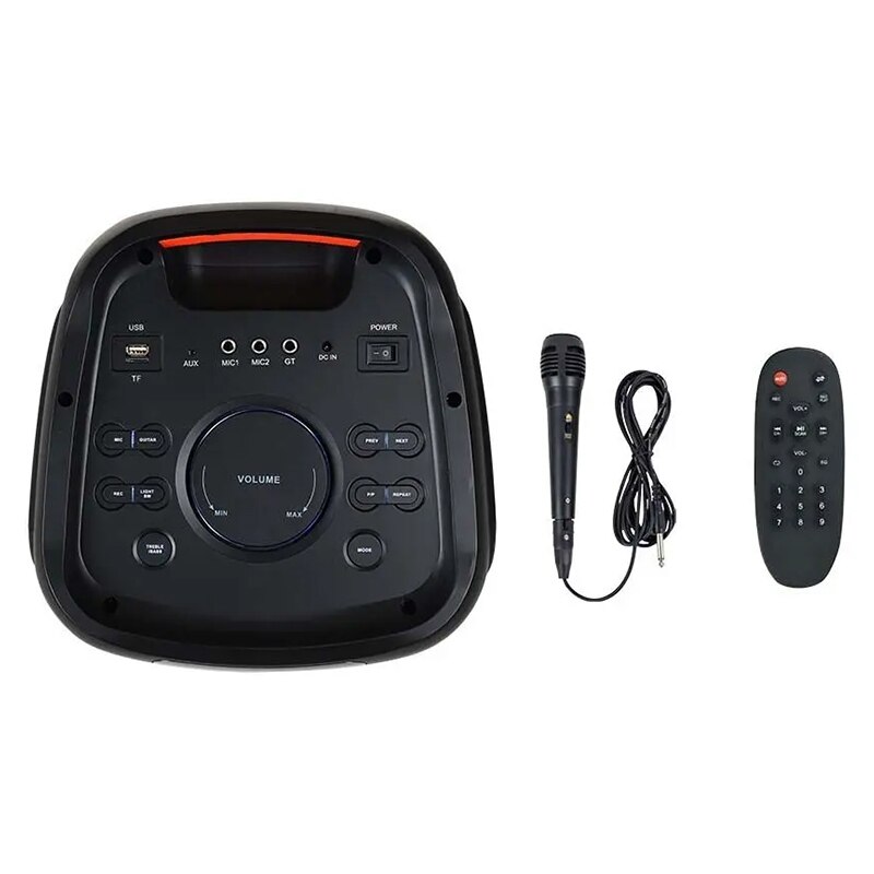 Boxa portabila 2X8" 40W RMS BT/FM/AUX - eMAG.ro