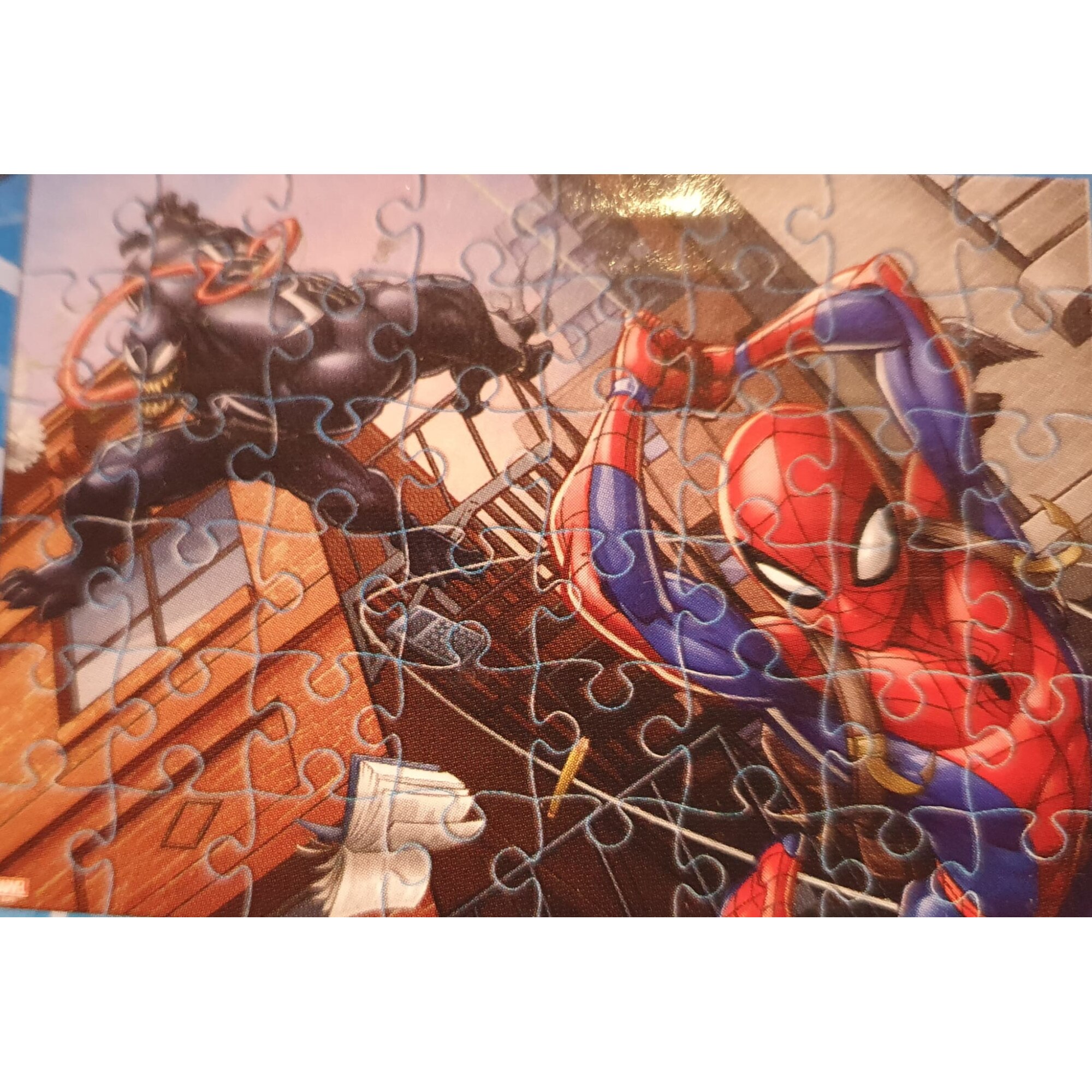 Puzzle de colorat, 48 piese, 50*35 cm, Spiderman - eMAG.ro