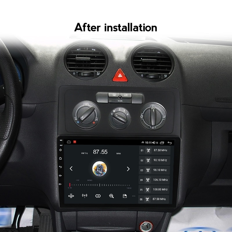 Навигация NAVI-IT, Специализирана за VW Caddy 3 2004-2014, Android 13 ...