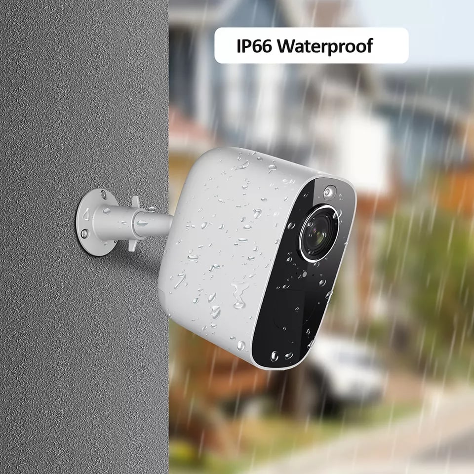 Camera de Supraveghere Profesionala Wi-Fi, cu Vizionare Live, 4MP, IR ...
