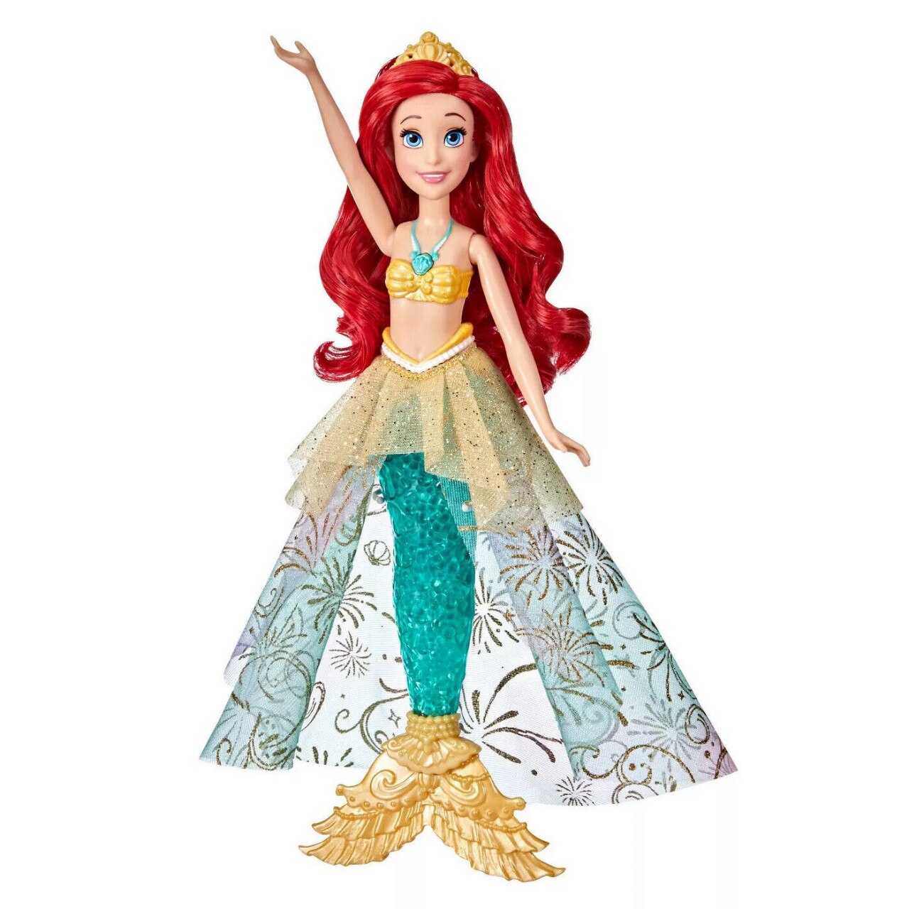 Papusa Disney Princess Ocean Lights Ariel, Multicolor, 30 cm, 3 ani ...