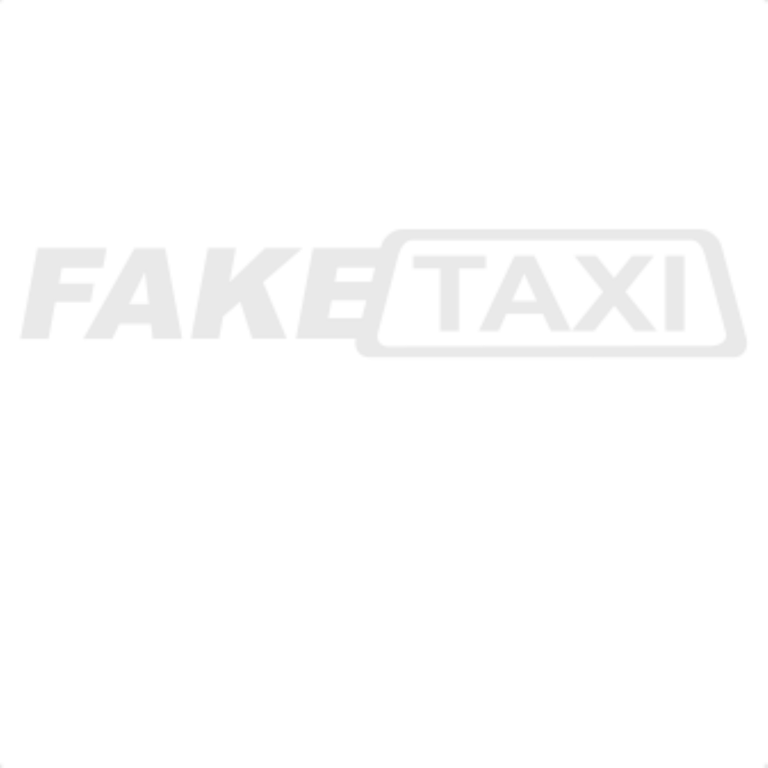 Sticker decorativ perete, auto si geam, Fake taxi, Alb, 19 cm - eMAG.ro