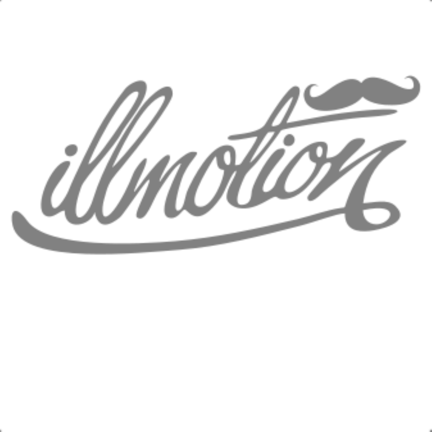 Sticker decorativ perete, auto si geam, Illmotion, Gri, 25 cm - eMAG.ro