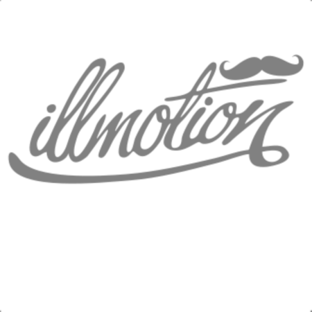 Sticker decorativ perete, auto si geam, Illmotion, Gri, 25 cm - eMAG.ro