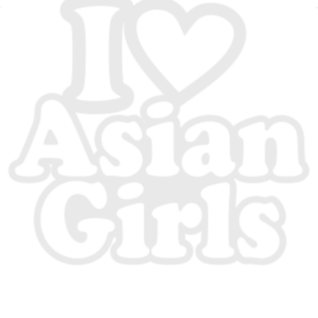 Sticker decorativ perete, auto si geam, I love asian girls, Alb, 25 cm ...