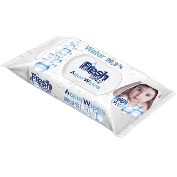 Servetele umede, Fresh Baby, 60 bucati - eMAG.ro
