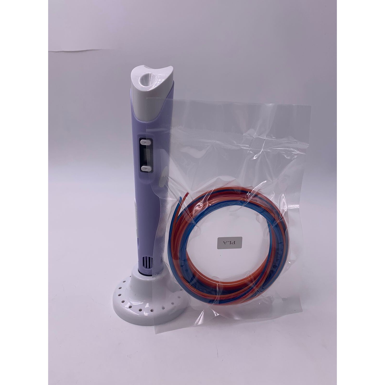 Creion 3D, De Imprimat, Mov, Afisaj LED, Pentru copii, Filament inclus ...