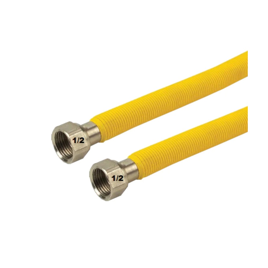 Racord de gaz inox, extensibil, 1/2", 100cm-200cm FI x FI - eMAG.ro