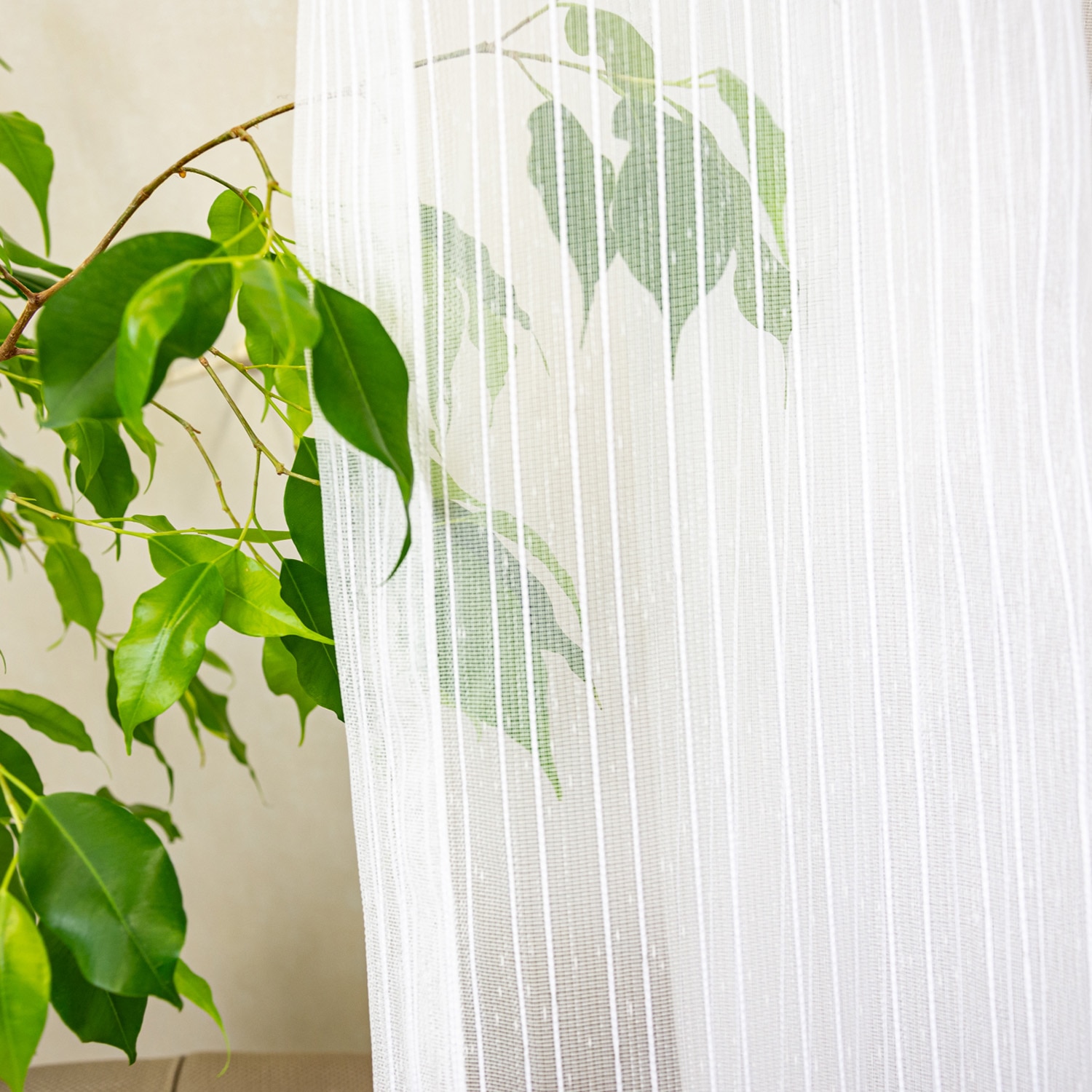 Set 2 perdele albe 2x300x245cm, Hiko Bavaria Dungi cu inele din alama ...