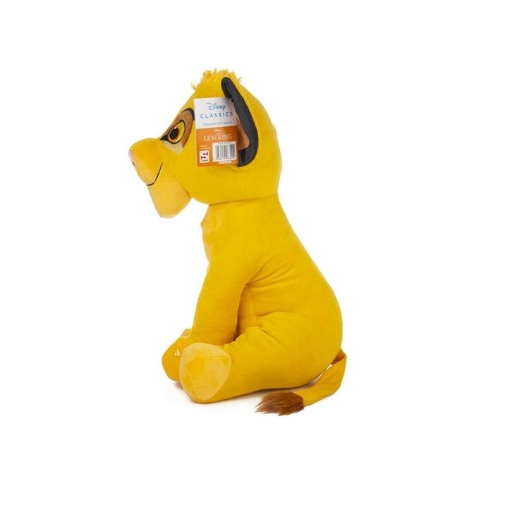Jucarie de plus Lion King - Simba, cu sunete, 48cm - eMAG.ro