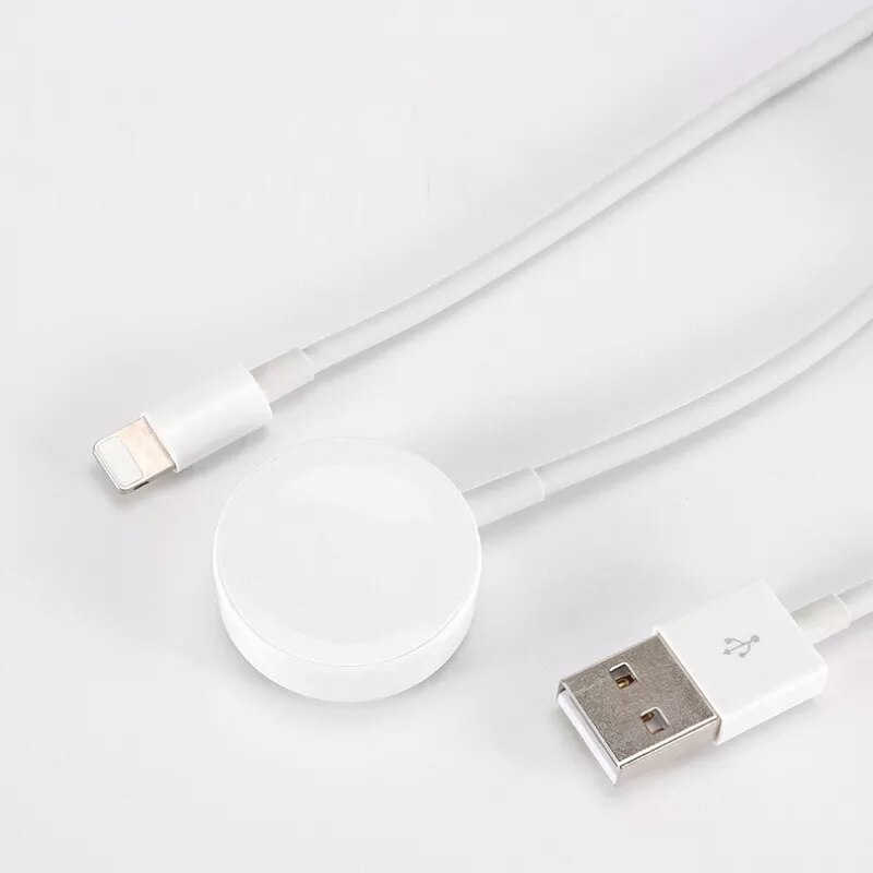 Cablu incarcare pentru Apple Watch wireless, Lightning iPhone - eMAG.ro