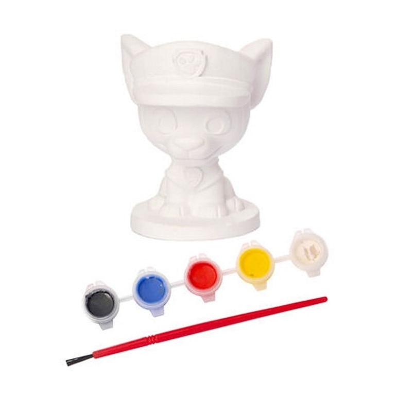 Figurina de colorat, Paw Patrol, Chase, 14X19cm - eMAG.ro