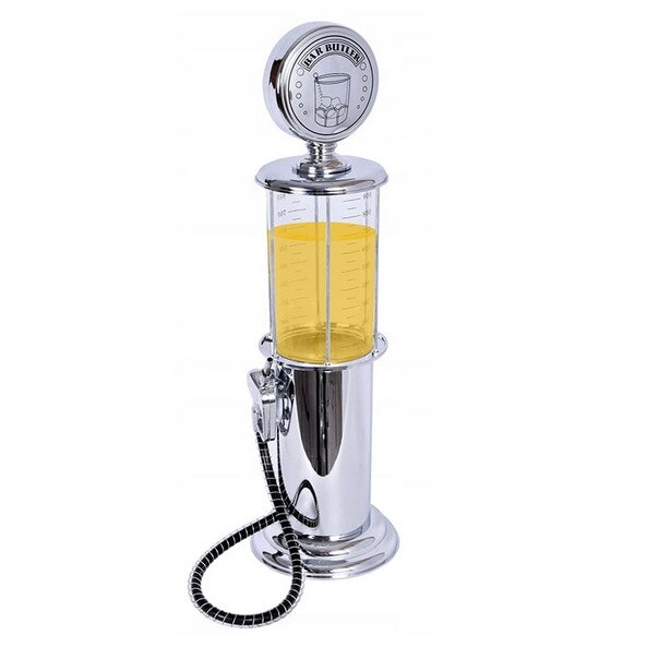 Dozator pentru bauturi, Plastic, 48 x 14 cm, 950 ml, Argintiu ...