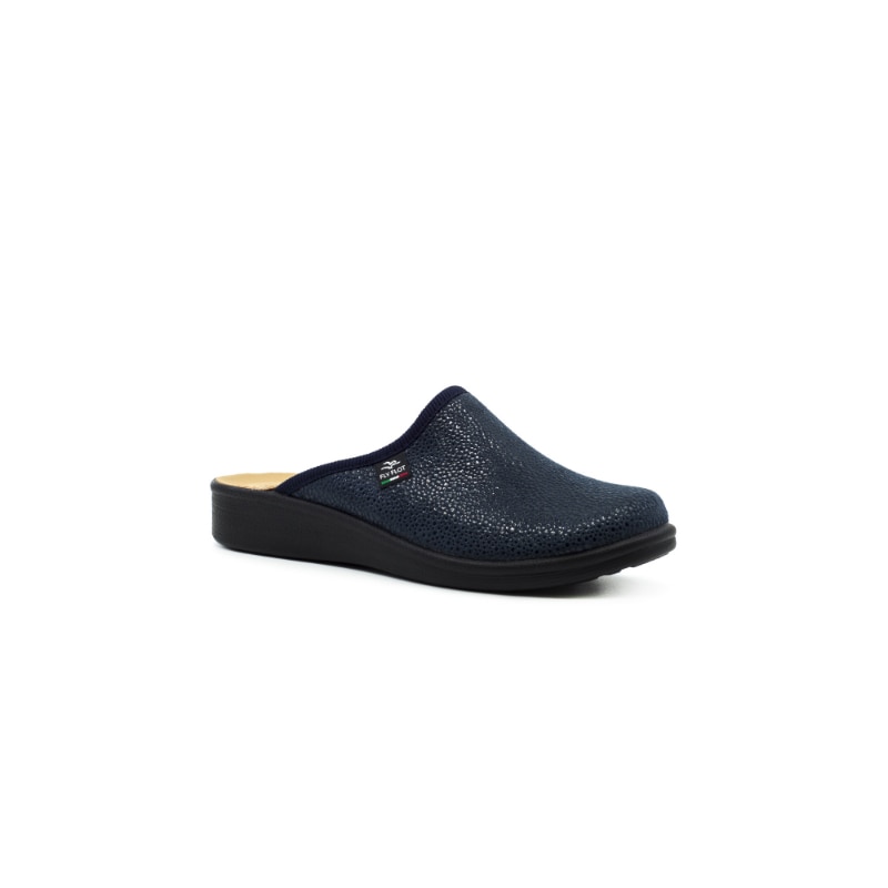 Papuci dama, Fly Flot, Catifea, Albastru, 38 EU - eMAG.ro