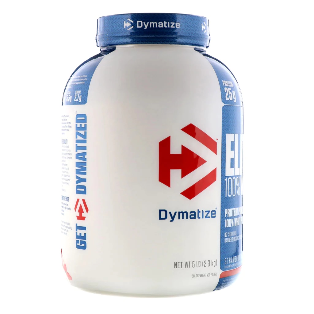 Concentrat proteic din zer Elite Whey Protein 2,1kg, Strawberry Blast ...