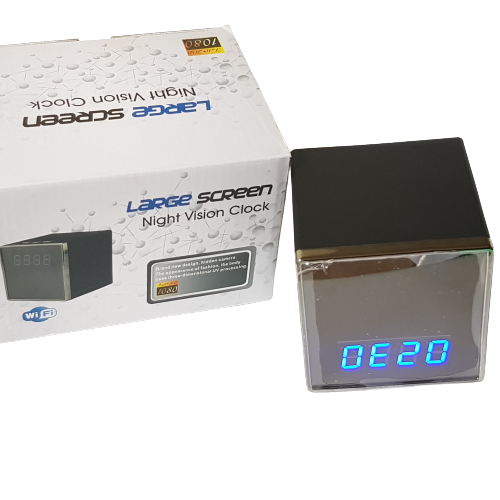 Ceas de Birou Spion Camera IP Wi-Fi cu Night Vision Invizibil ...