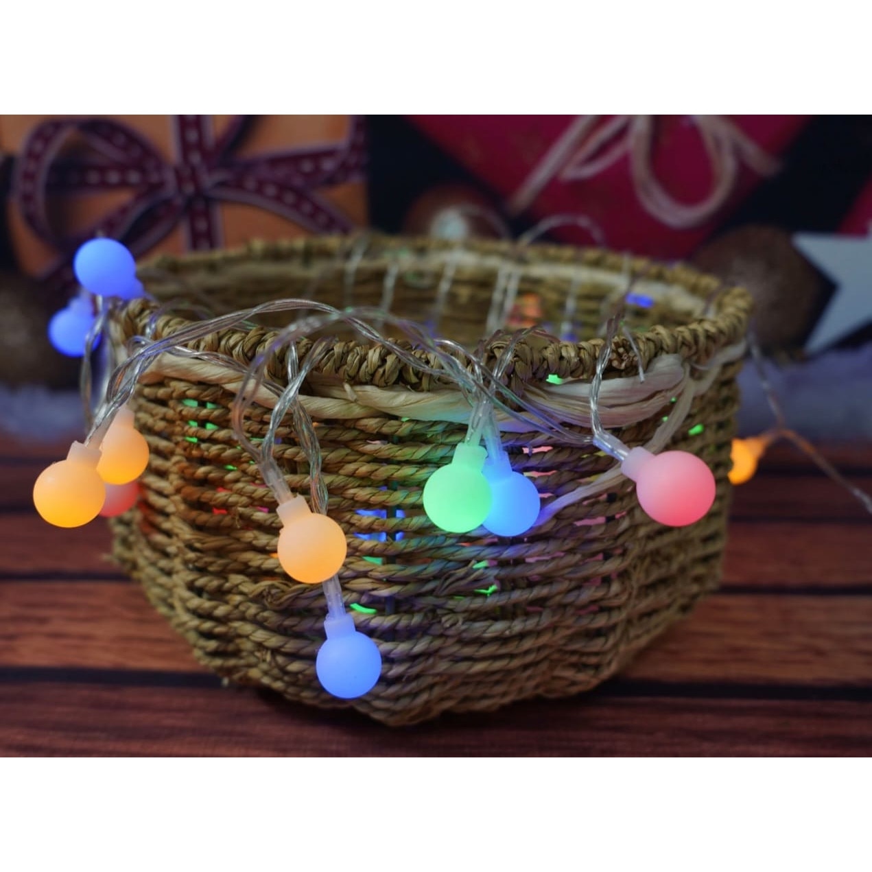 Instalatie brad 40 leduri tip globulet - eMAG.ro