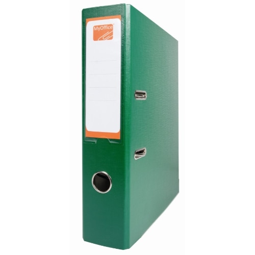 Dosar cu sina, My Office, A4, 75mm, Verde - eMAG.ro