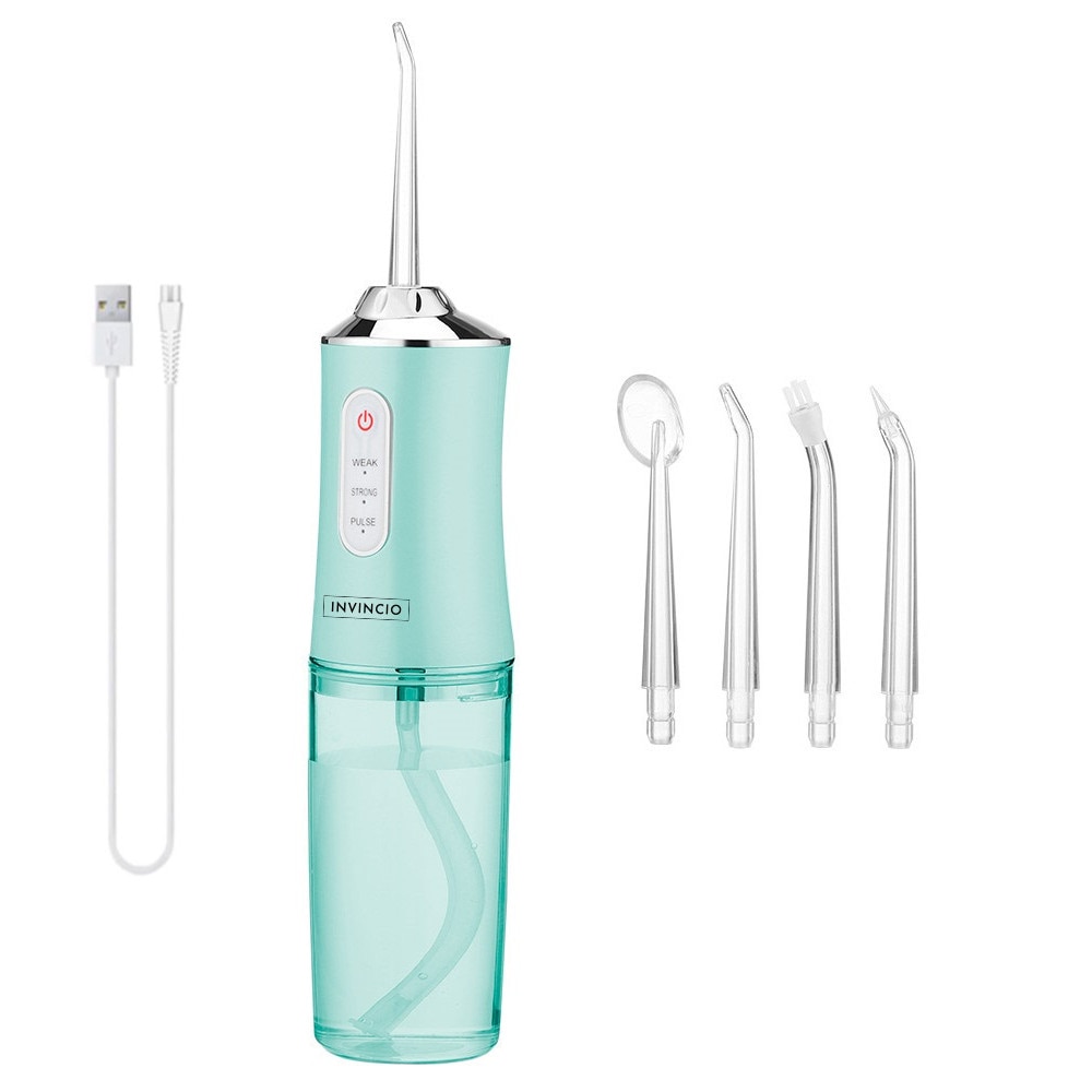 Irigator Oral Profesional pentru dus bucal, Verde - eMAG.ro