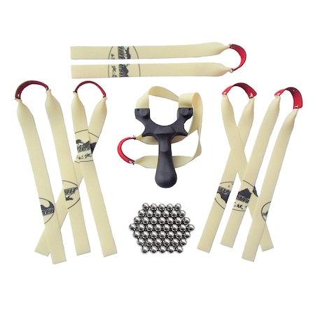 Set 555 bile metal 8mm, prastie neagra ABS si 5 perechi benzi gume ...