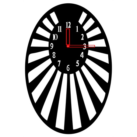 Ceas metalic, Solar, Model-1925-1, 595*395mm - eMAG.ro