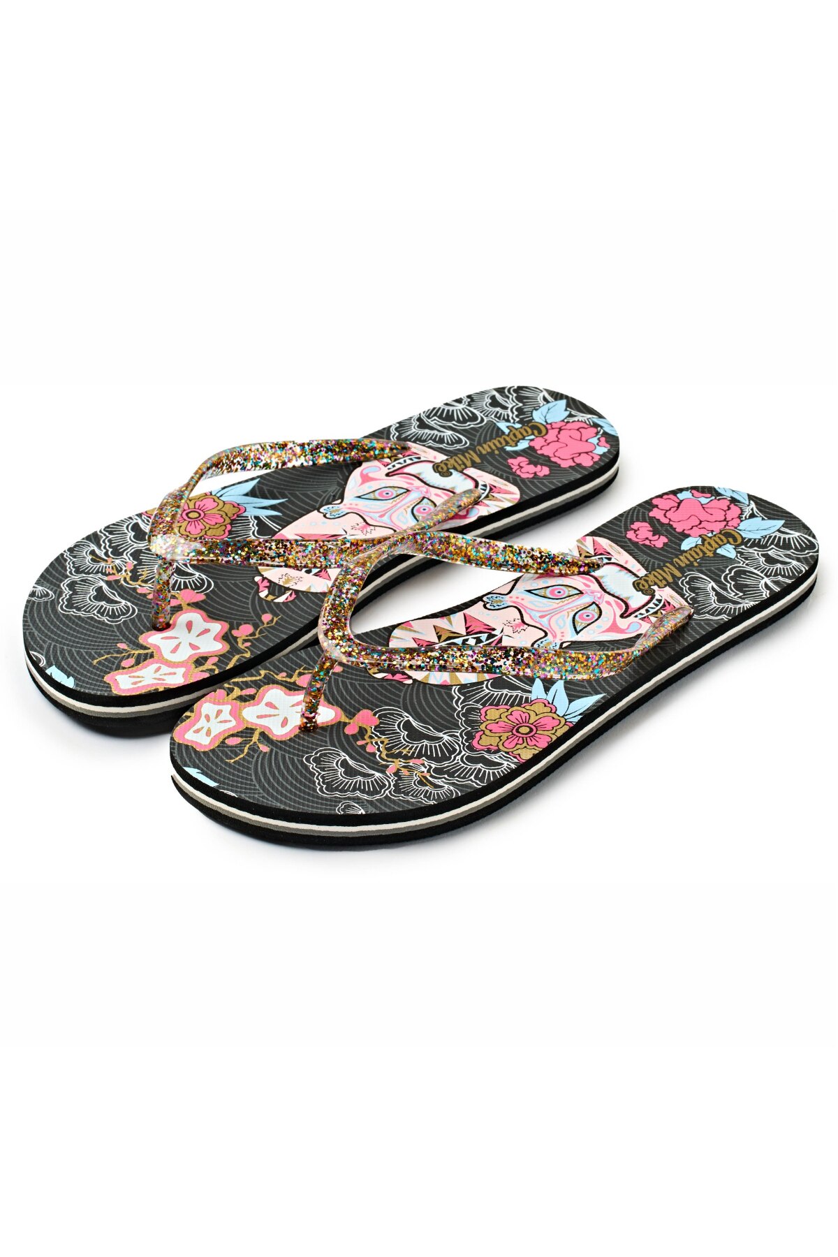 Slapi de dama, Captain Mike, Plastic, Multicolor, 37 - eMAG.ro