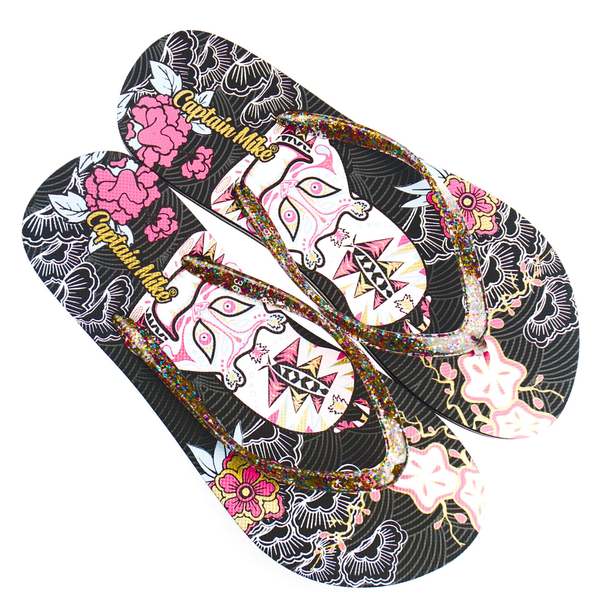 Slapi de dama, Captain Mike, Plastic, Multicolor, 37 - eMAG.ro