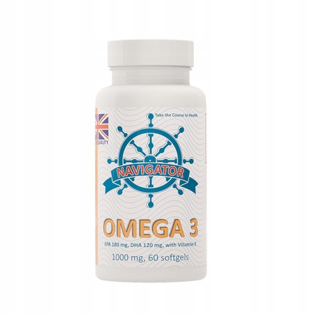 Omega 3, Navigator, 1000mg, 60 capsule - eMAG.ro