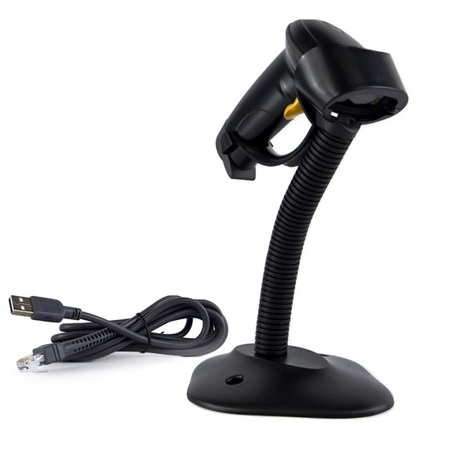 Cititor de coduri de bare cu laser cu stand de scanare automata cu fir ...