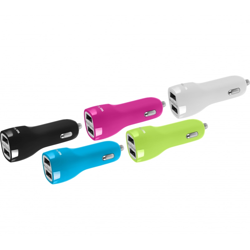 Incarcator auto USB 2 porturi 1A - Serioux - eMAG.ro