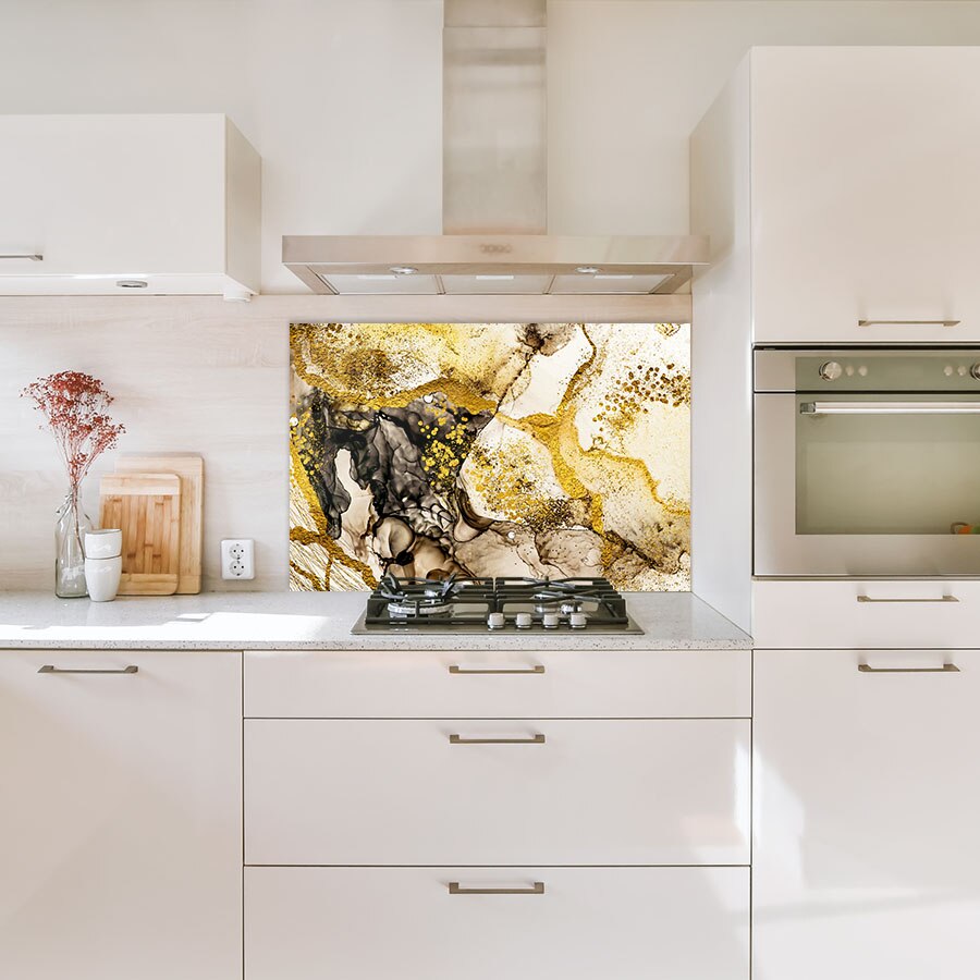 Panou Sticla Bucatarie, Golden Sand, 50x60cm - eMAG.ro