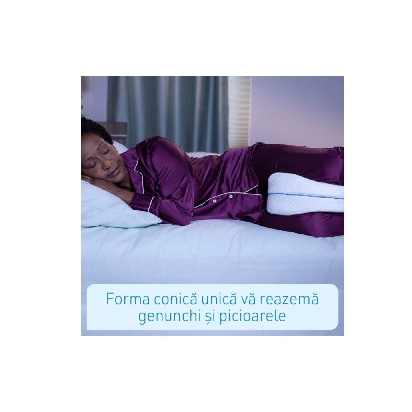 Perna in forma de inima, ortopedica pentru genunchi si picioare din ...