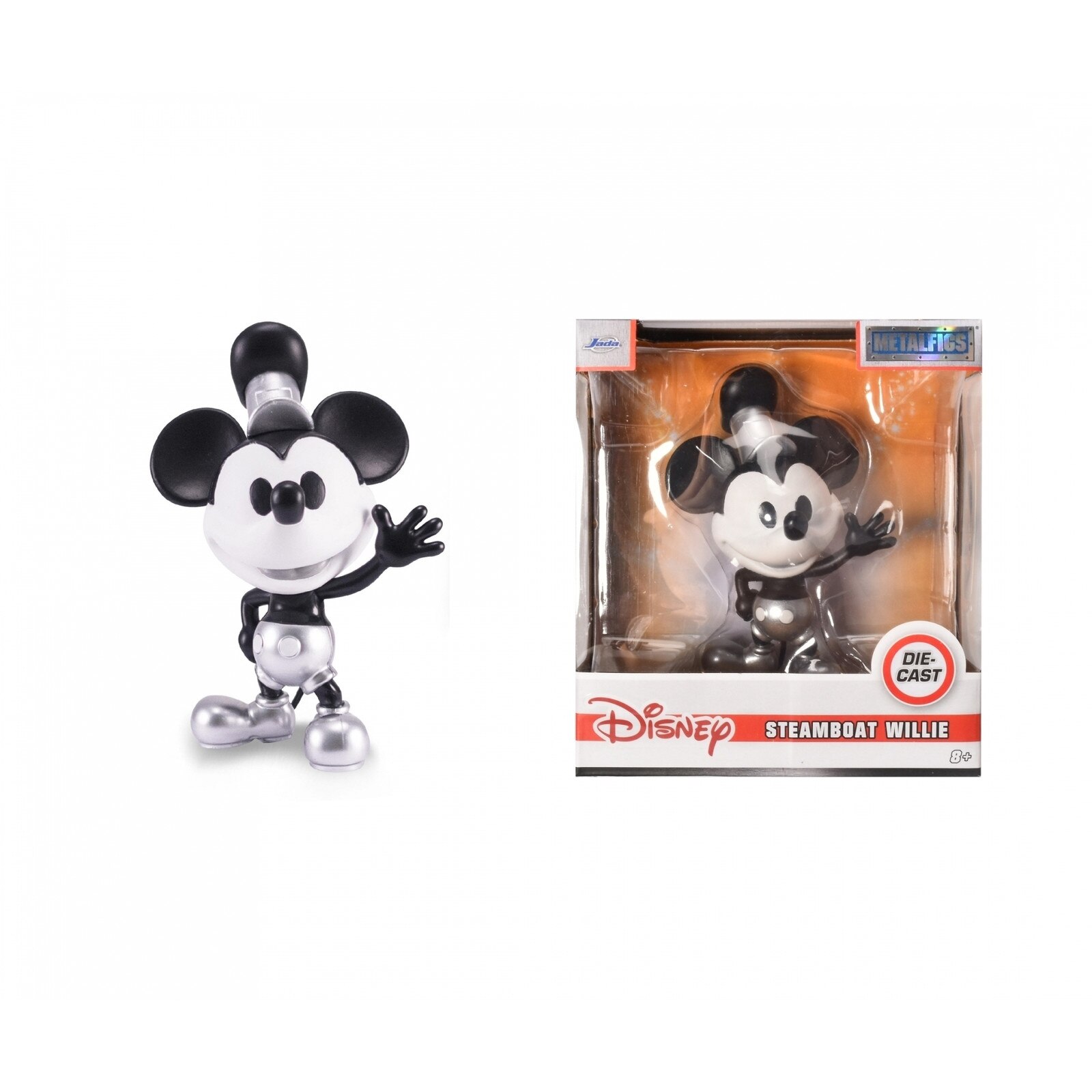 Фигура Steamboat Willie Figure, 10 см, Jada Toys - eMAG.bg