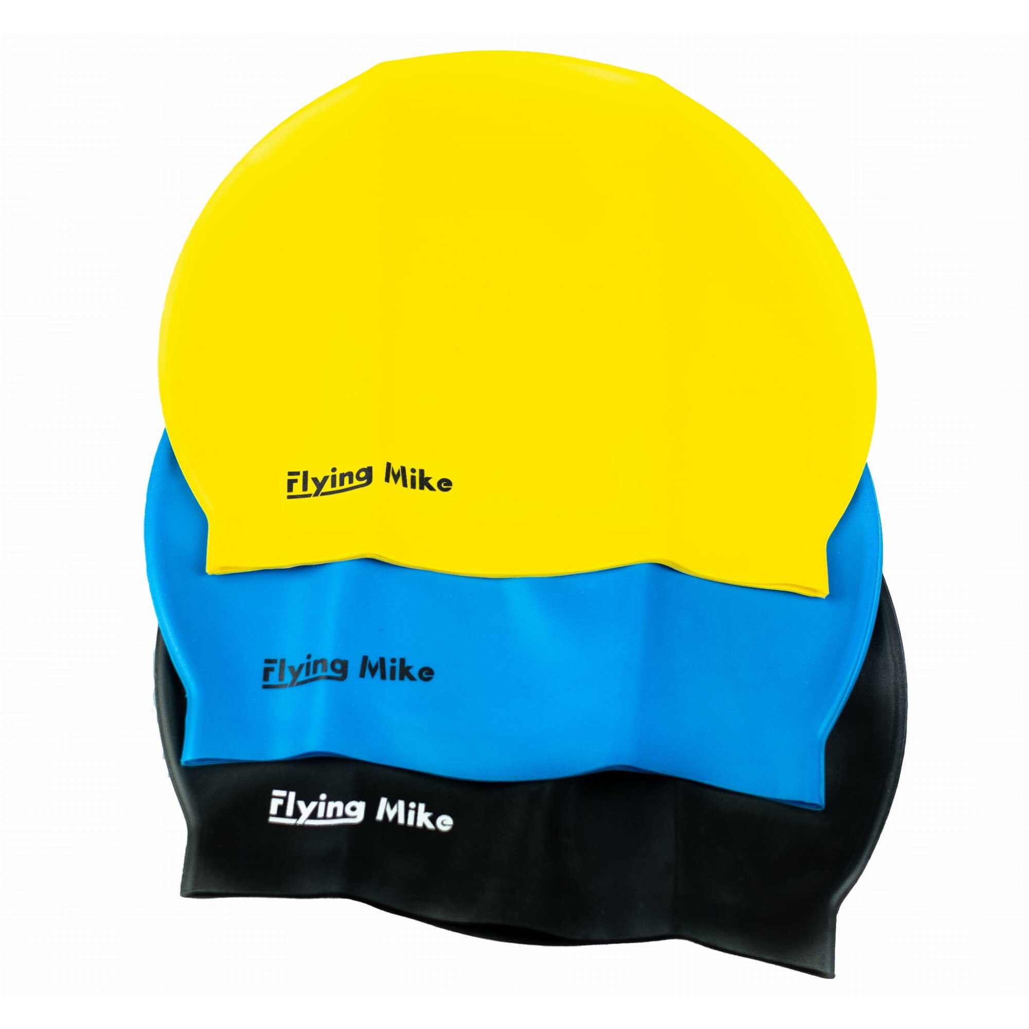 Casca de inot, Flying Mike, Silicon, Galben - eMAG.ro