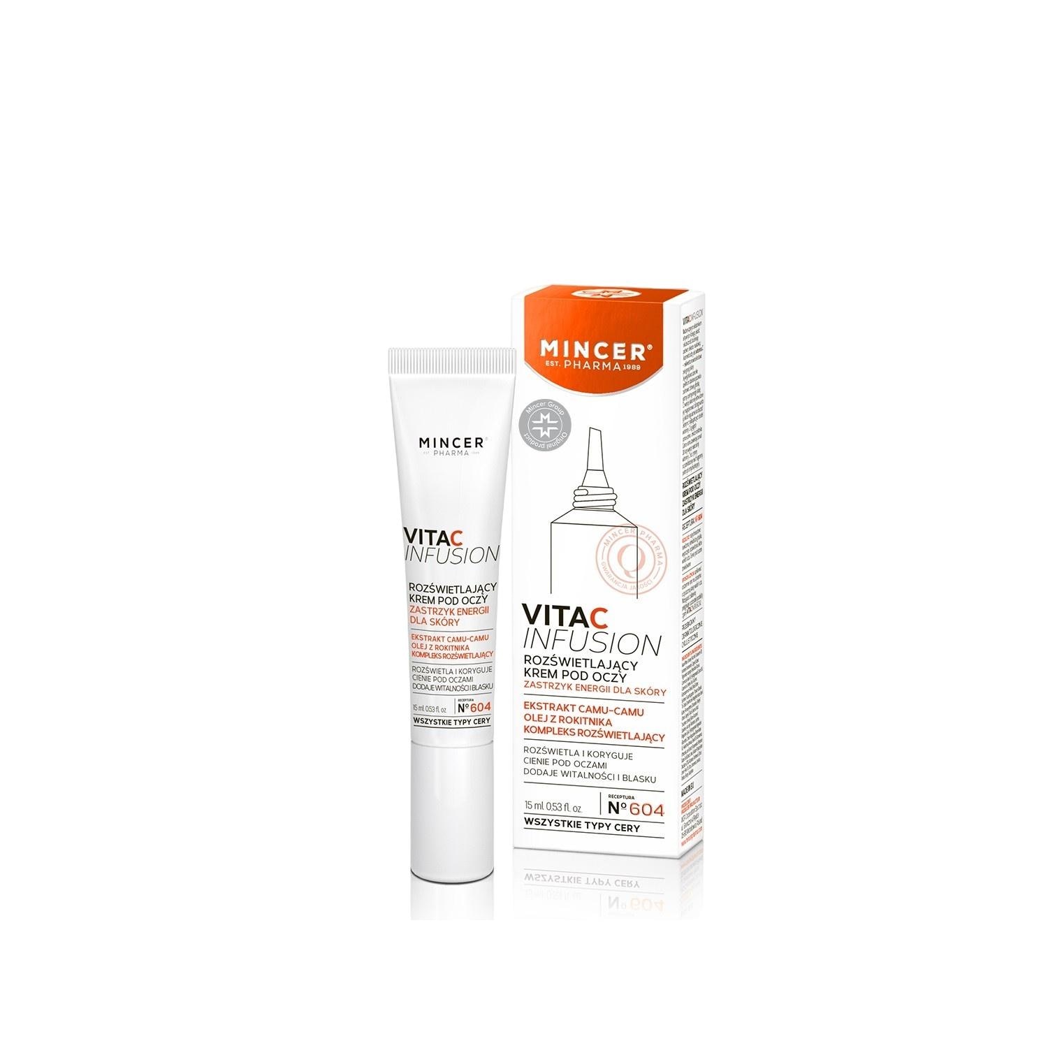 Crema iluminatoare pentru ochi, Nr. 604 Vita C Infusion, Mincer Pharma ...
