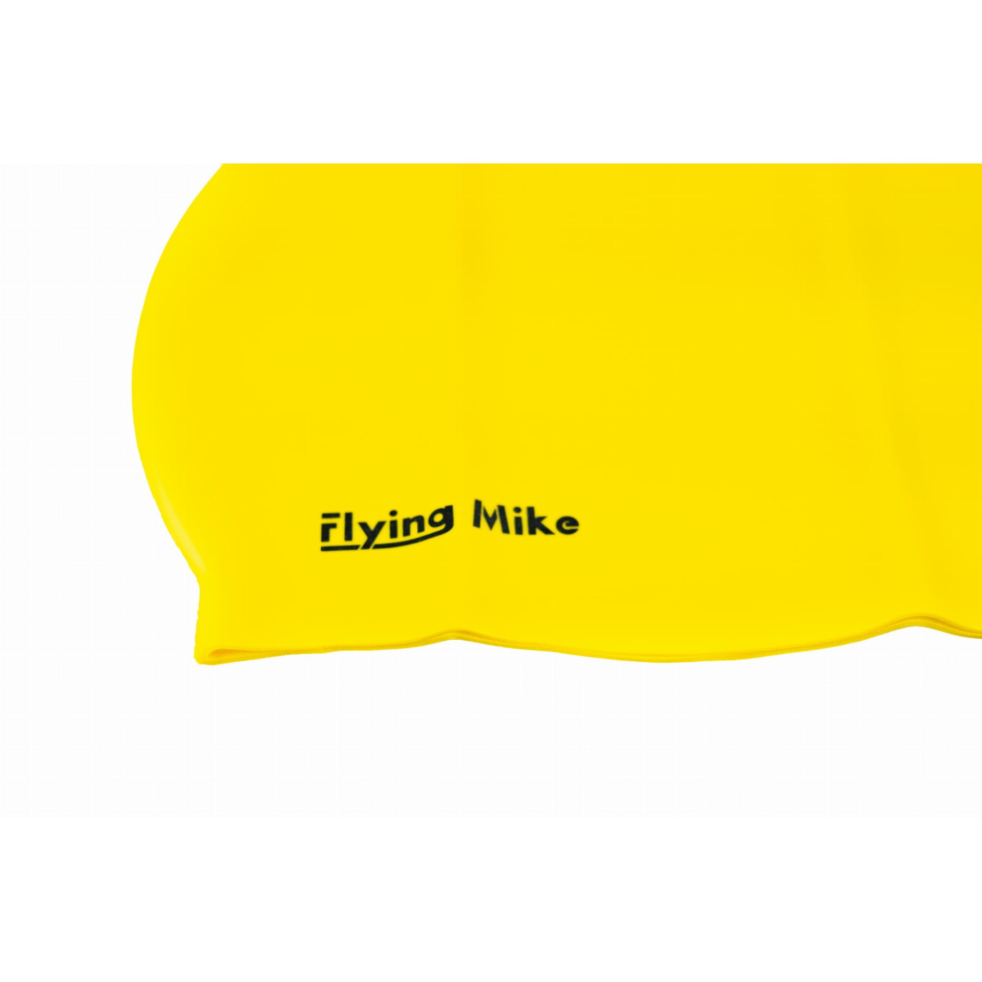 Casca de inot, Flying Mike, Silicon, Galben - eMAG.ro