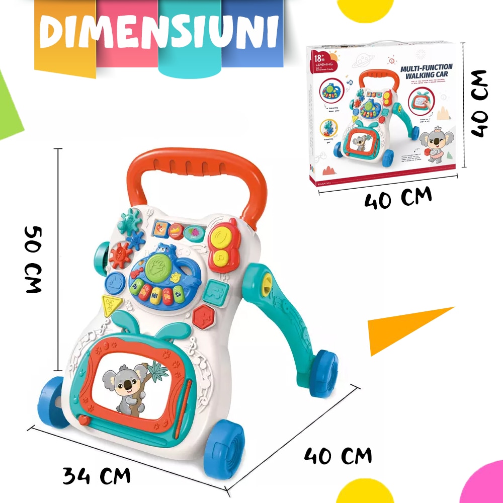 Premergator pentru bebelusi, multifunctional, cu lumini si sunete ...