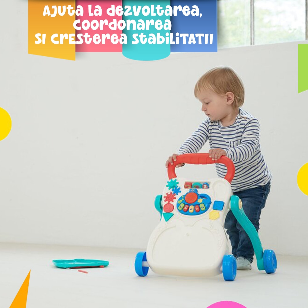 Premergator pentru bebelusi, multifunctional, cu lumini si sunete ...