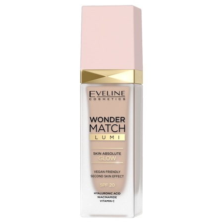 Fond de ten Eveline Kolorowka Wonder Match Lumi, 30ml, 15 Neutral - eMAG.ro