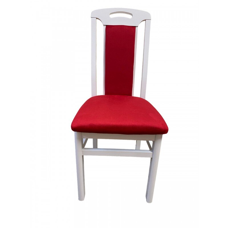 Scaun living SB Tim, Ergonomic, Lemn si Stofa, 40x43x96 cm, Sarcina max ...