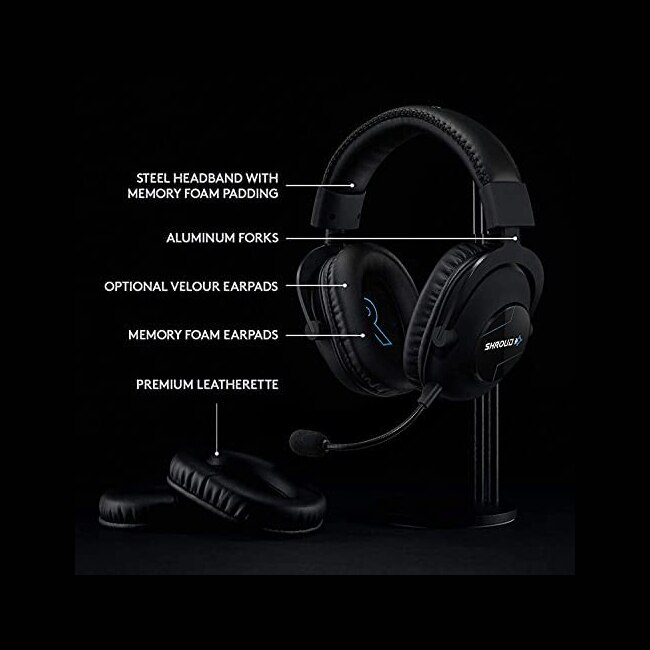Casti Gaming Logitech PRO X Shroud Edition - eMAG.ro