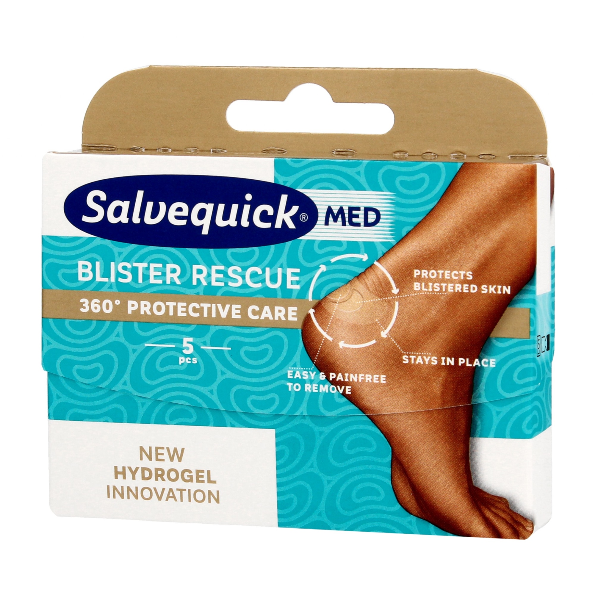 Лепенки, Salvequick Med, Blister Rescue, 5 бр - eMAG.bg